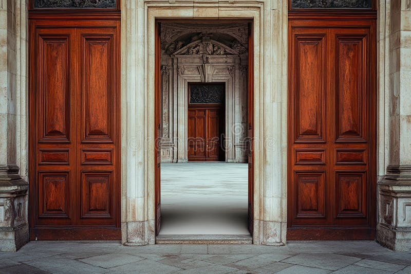 Intriguing Space Door Design Opens into Modern Apartment with Sleek ...