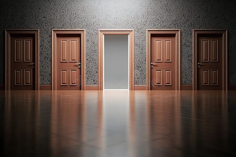 Intriguing Space Door Design Opens into Modern Apartment with Sleek ...