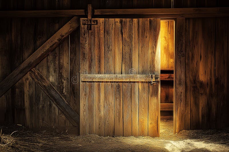 Rustic Barn Interior View Generative Ai Stock Photos - Free & Royalty ...