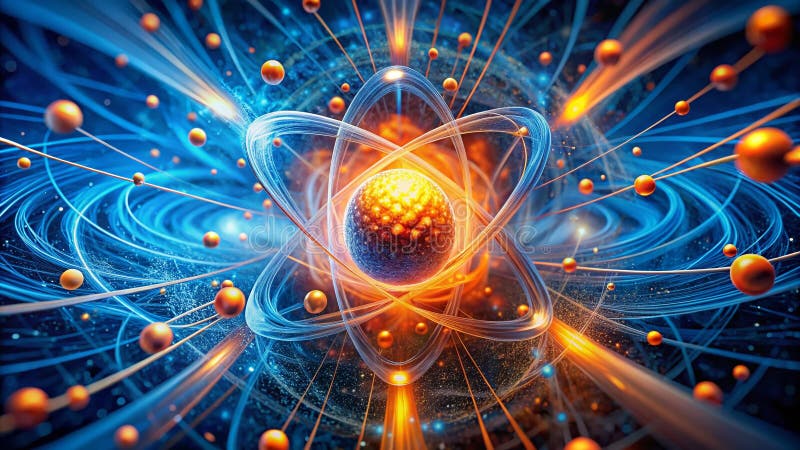 Intriguing Visualization of Glowing Atomic Nuclei Immersed in a Deep ...