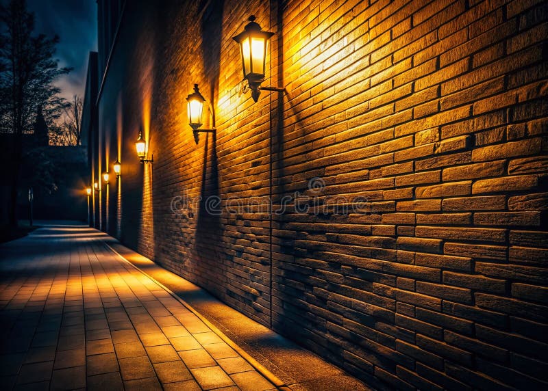 Intriguing Wall Texture Night Photography Unveiling Depth and Pattern ...