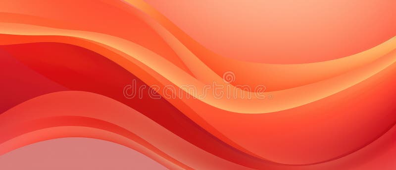 Intriguing Waves of Orange, Red, and Gray in an Abstract Organic ...