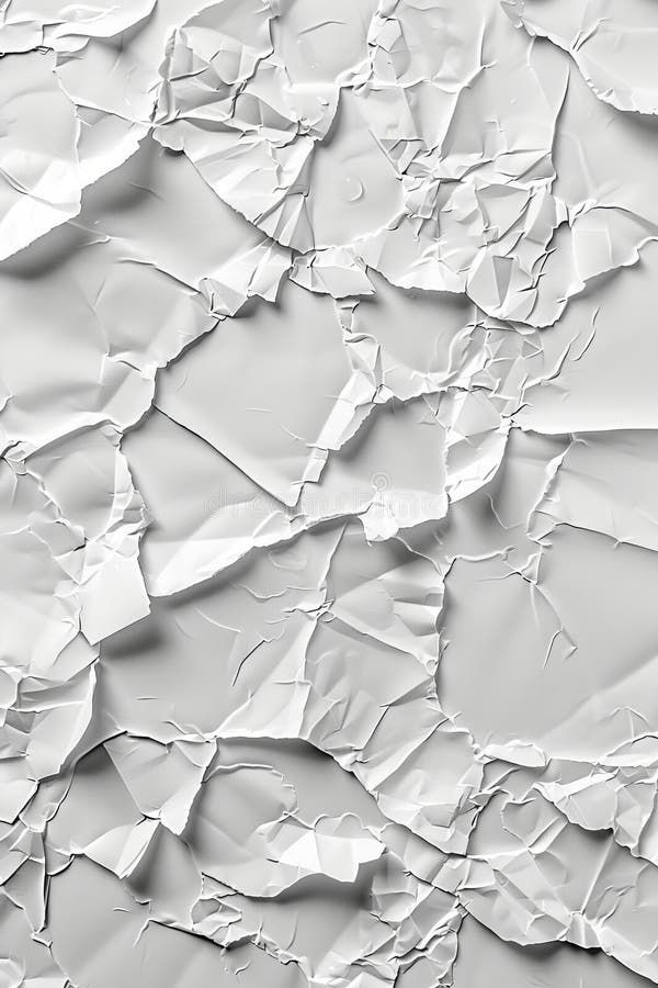 Intriguing Wet Crumpled Paper Backdrop for Unique Headers. Stock ...