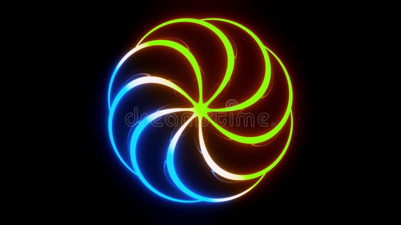 Intro Animation or Logo Reveal Template Green and Magenta Color ...