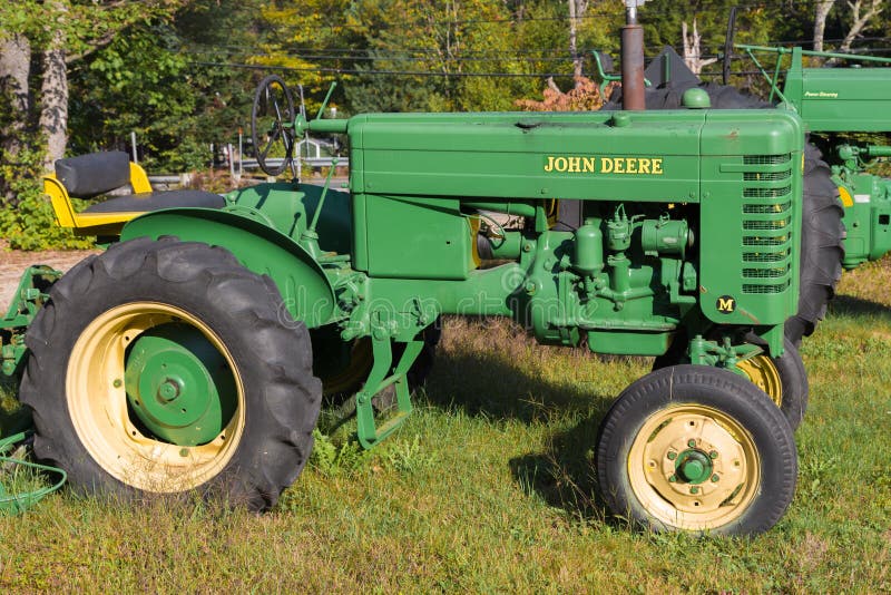 Vintage John Deere Model a Tractor Editorial Photo - Image of wheat ...