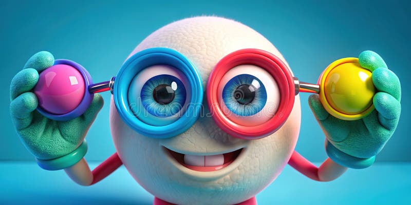Eyeball Cartoon Mascot Character Stock Illustrations – 808 Eyeball ...