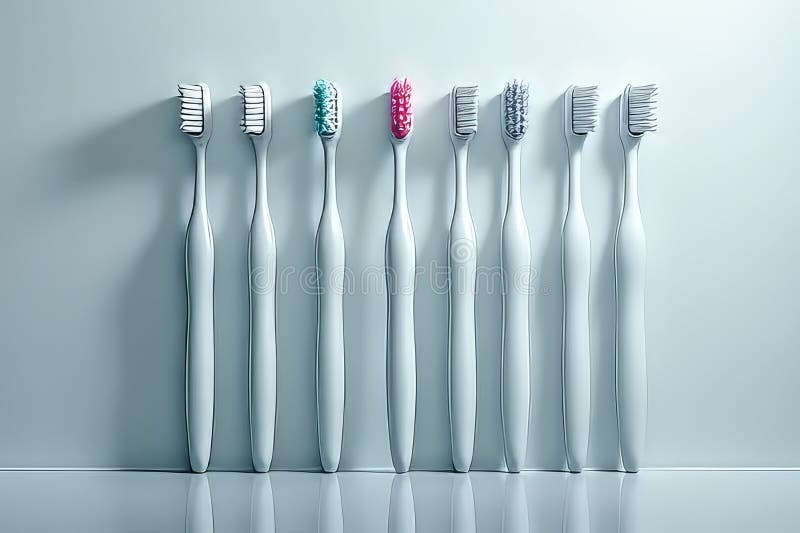 Vibrant Modern Toothbrushes in Pastel Hues a Colorful Collection for ...