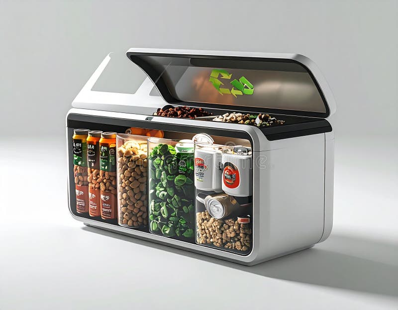 Smart Food Storage System Stock Illustrations – 212 Smart Food Storage ...