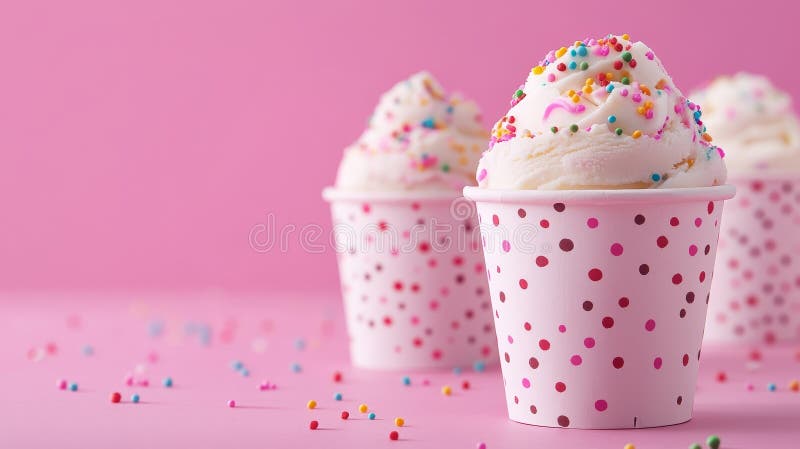 Introducing Ice Cream Flavors of the Season Stock Illustration ...