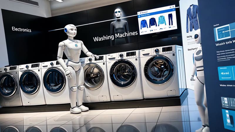 Introducing Our Robotic Assistant for a Smart Laundry Environment Stock ...