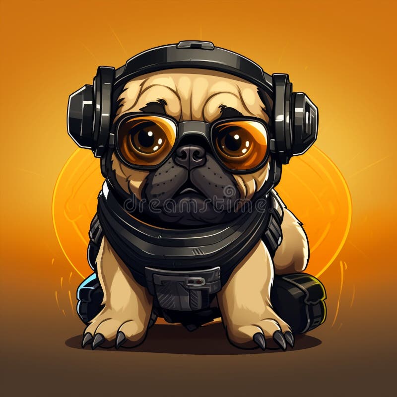 Streamline Sniper - Cute and Funny Gaming Logo Stock Photo - Image of ...