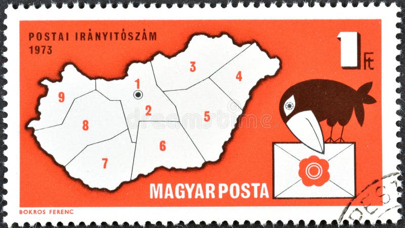 Introduction of Postal Code System Editorial Image - Image of antique ...