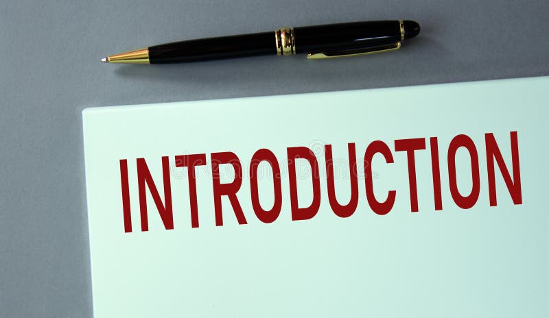 2,673 Introduction Word Stock Photos - Free & Royalty-Free Stock Photos ...