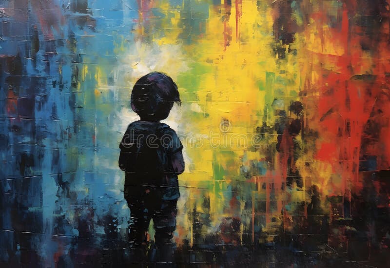 An Introspective Artwork Portraying a Child S Trauma in the Darkness ...