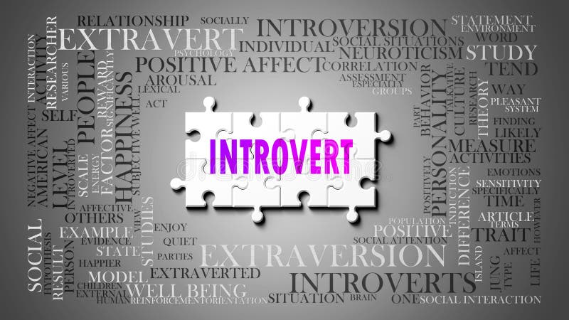 Introvert As a Complex Subject, Related To Important Topics Spreading ...
