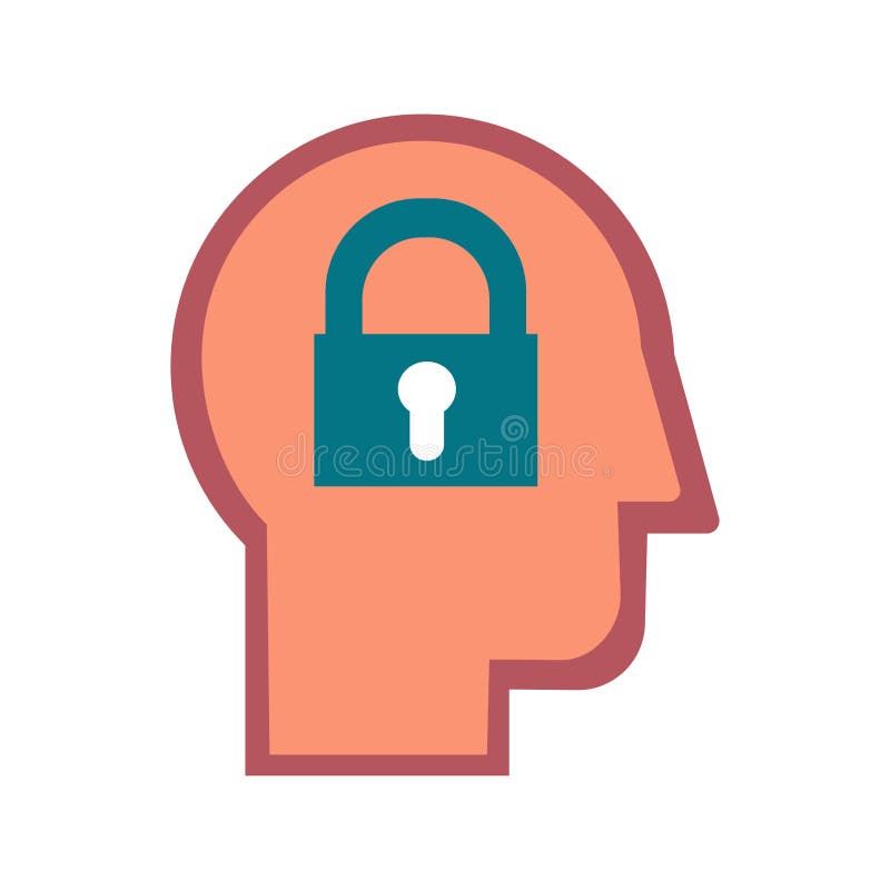 Introvert Personality Type Color Flat Vector Icon Stock Vector ...