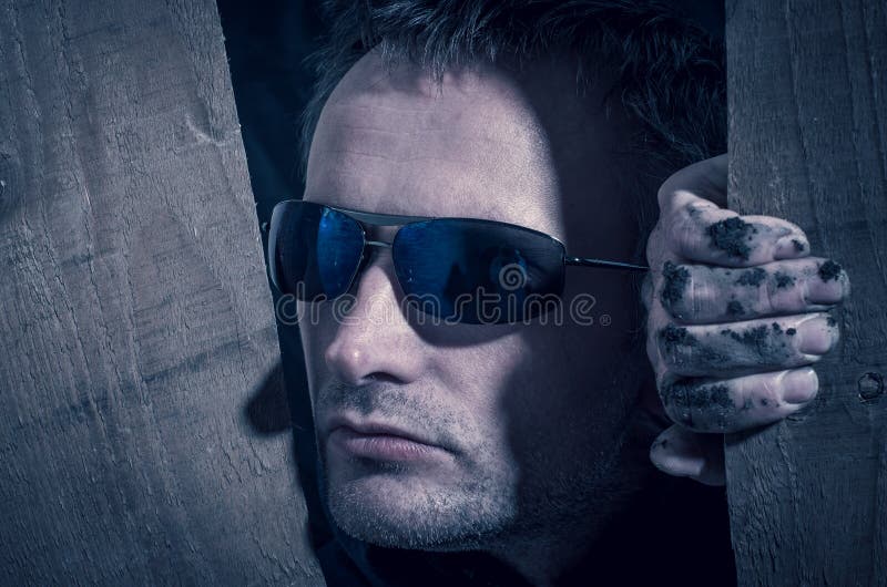 Intruder is breaking in stock photo. Image of lady, intruding - 84594236