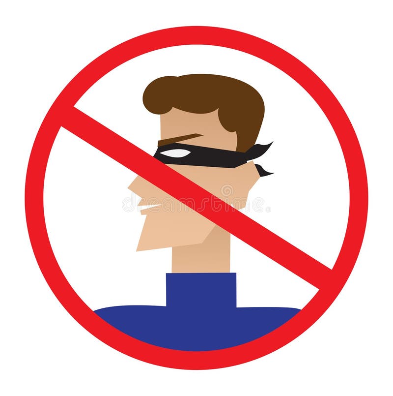 Intruso anti stock de ilustración. Ilustración de intruso - 24177968