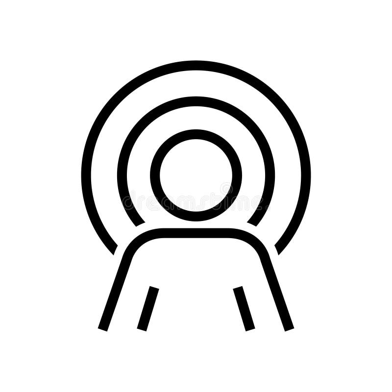 Intuition Icon, Vector Illustration Stock Vector - Illustration of ...