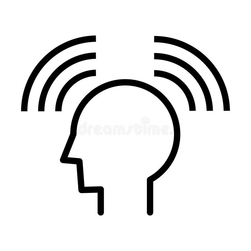 Intuitionsymbol, Vektorillustration Vektor Illustrationer ...