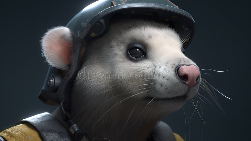 Ferret Engineer Stock Illustrations – 5 Ferret Engineer Stock ...