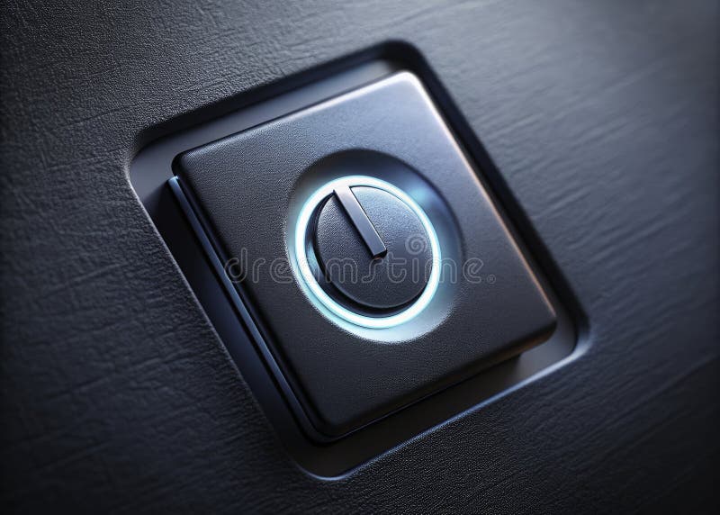 Intuitive Low Light Power Switch Control Panel Stock Illustrations – 1 ...