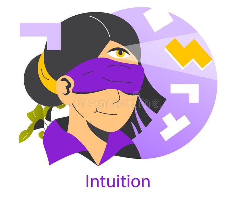 Intuitive Operation. Flat Vector Illustration Stock Vector ...