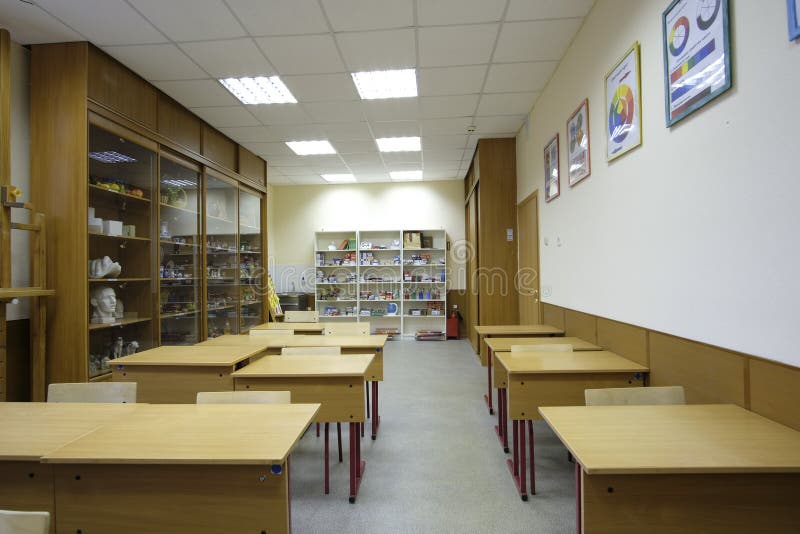Intérieur D'une Salle De Classe Moderne D'école Photo stock - Image du ...