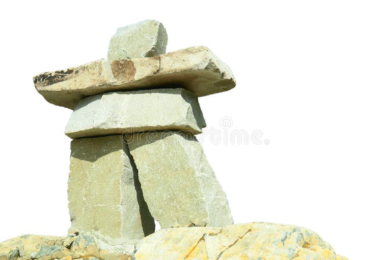 Inukshuk Vancouver Olympics Stock Image - Image of northern, coast: 8361081