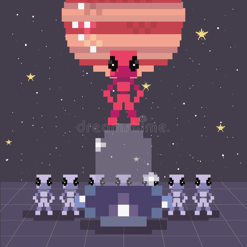 Space Invader Pixel Stock Illustrations – 396 Space Invader Pixel Stock ...