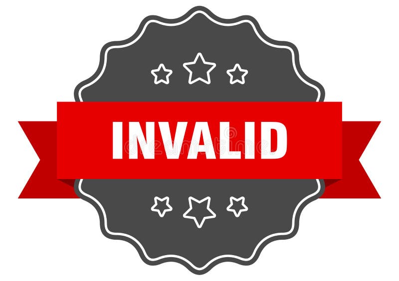 Invalid Label Stock Illustrations – 1,212 Invalid Label Stock ...