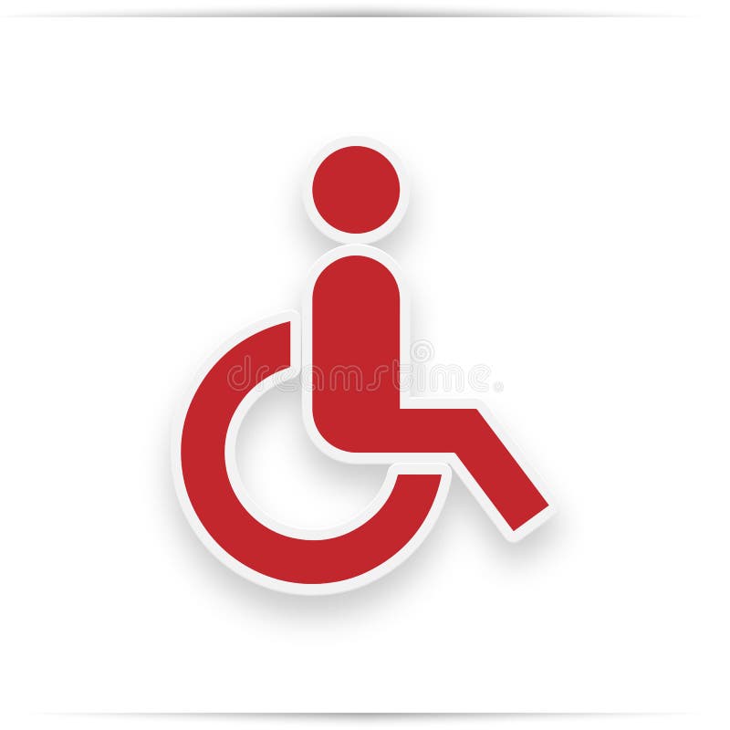 Invalid - Red Icon with Shadow Stock Illustration - Illustration of ...