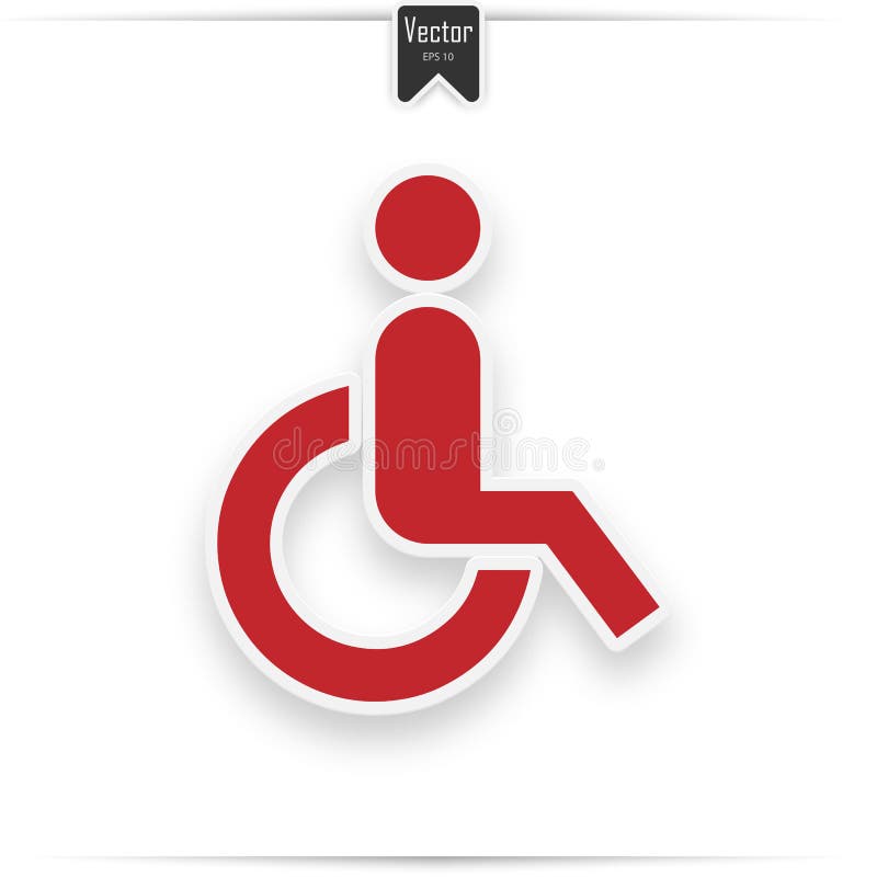 Invalid - Red Vector Icon with Shadow Stock Vector - Illustration of ...