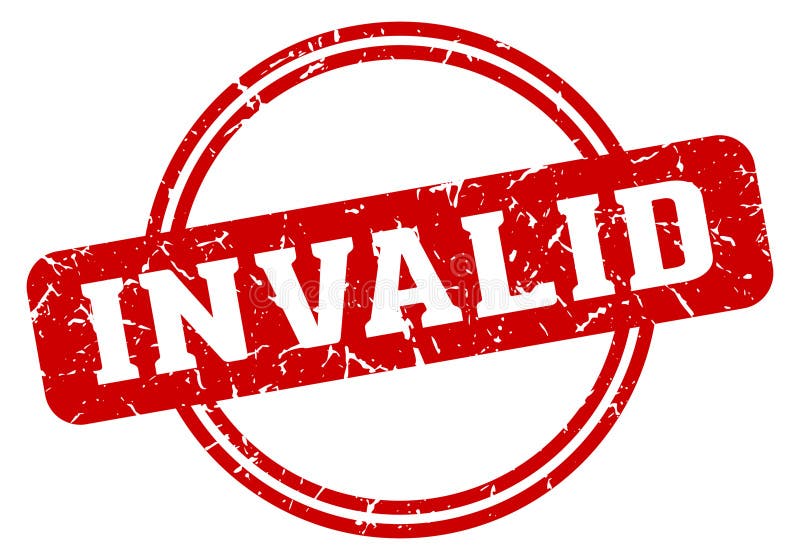 Invalid stamp stock vector. Illustration of vignette - 365329537