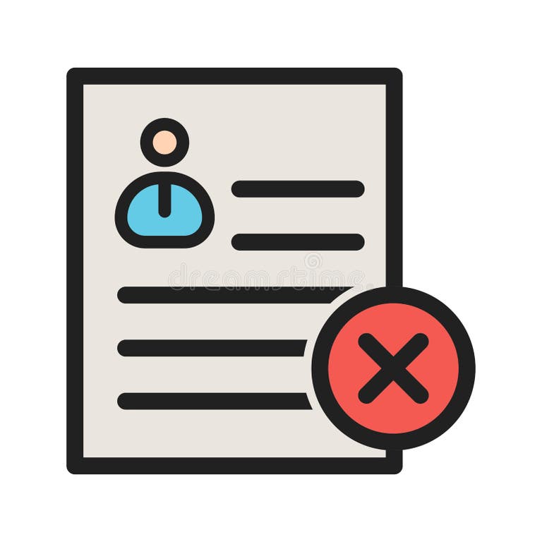 Invalid User Profile stock vector. Illustration of invalid - 92010698