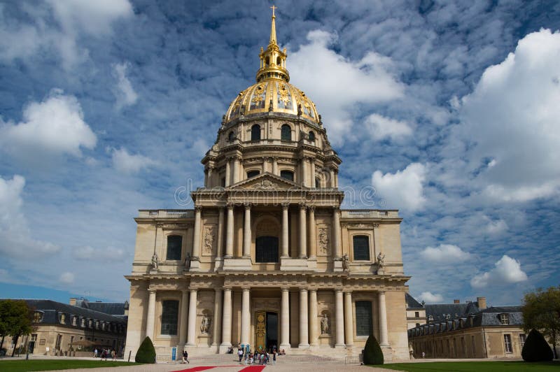 Ospedale Di Les Invalides A Parigi Immagine Stock Editoriale - Immagine ...