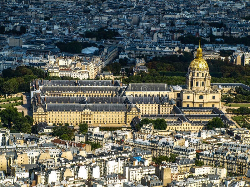 Les Invalides, Paris, France. Editorial Image - Image of elysees ...
