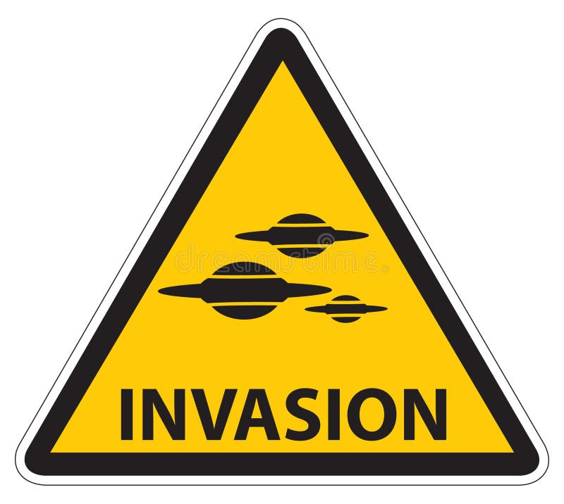 Invasion stock vector. Illustration of symbol, death, fusion - 1056179