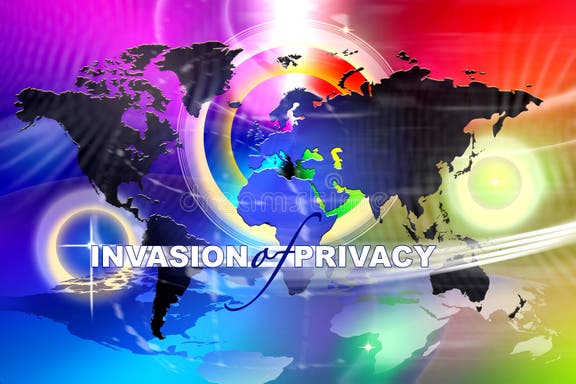 Invasion of Privacy stock illustration. Illustration of america - 29092606