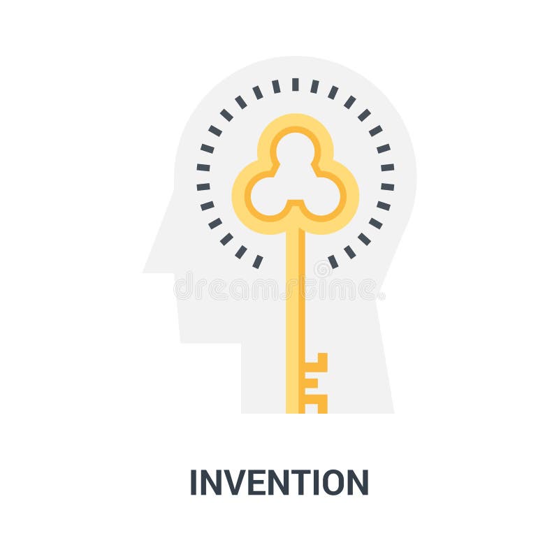 Invention icon concept stock vector. Illustration of education - 364382099