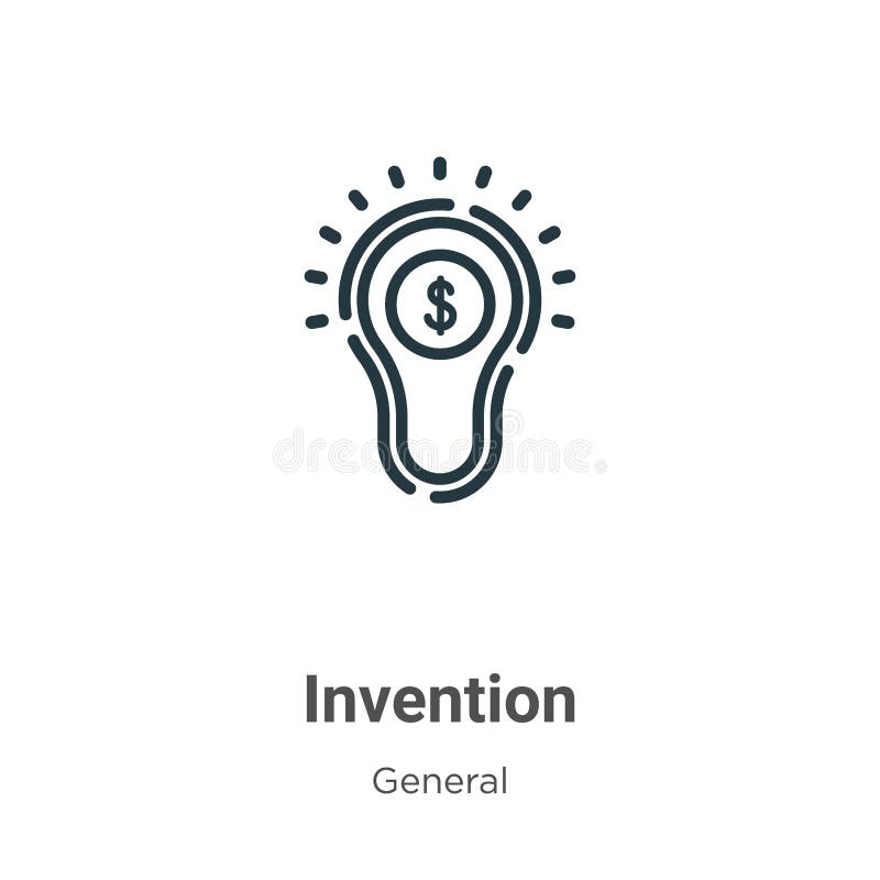 Invention Vector Icon stock vector. Illustration of light - 128918382