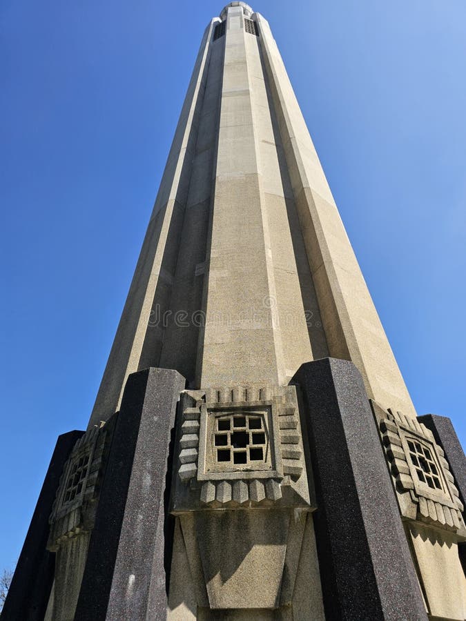 Inventor Edison Monument Building is Beautiful Editorial Image - Image ...