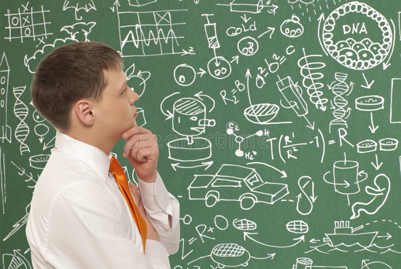 Inventor loco foto de archivo. Imagen de inventor, humor - 52129398