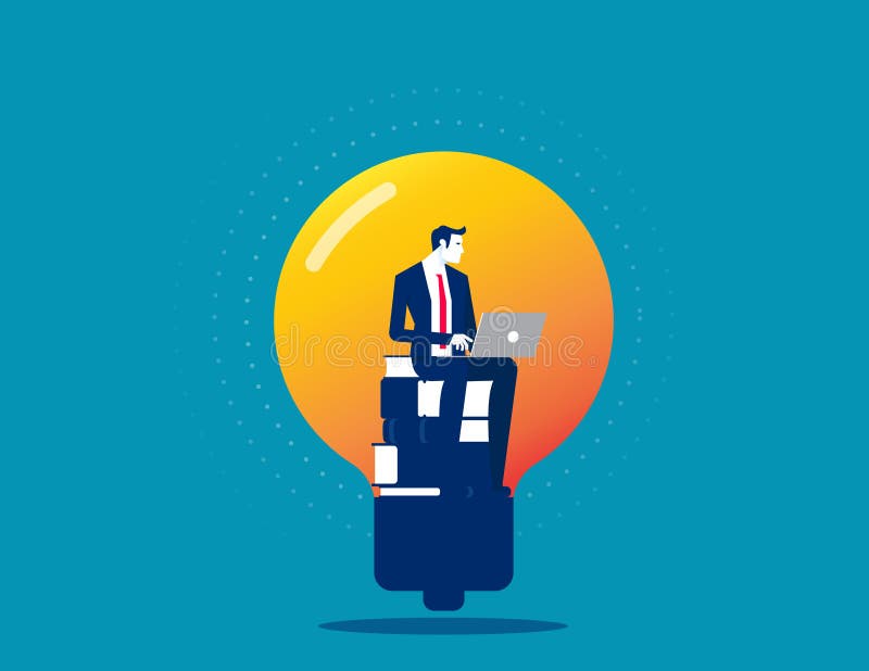 The Inventor is Working on the Innovation. Business Creative Work ...