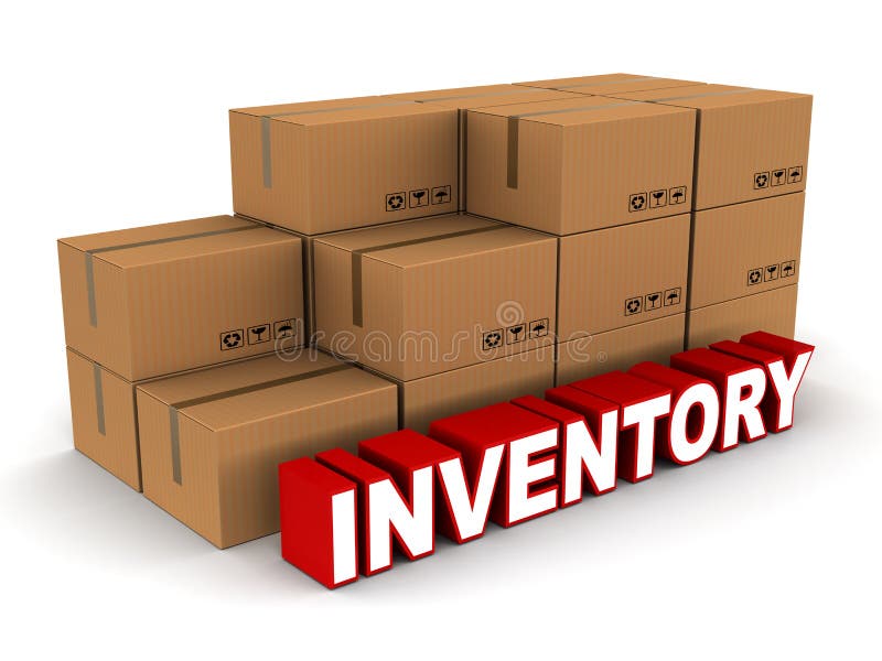 Inventory stock illustration. Illustration of background - 28582804