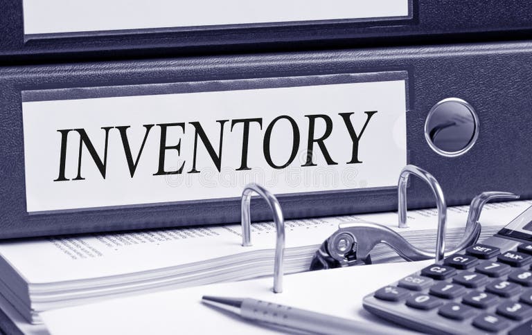 Inventory Binder in the Office Stock Photo - Image of order, calculator ...
