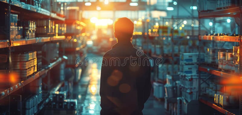 Inventory Management Close Up, Focus on, Copy Space Efficient ...