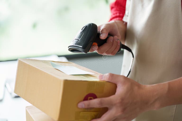 Inventory Management with Employee Scanning Packages Using Barcode ...