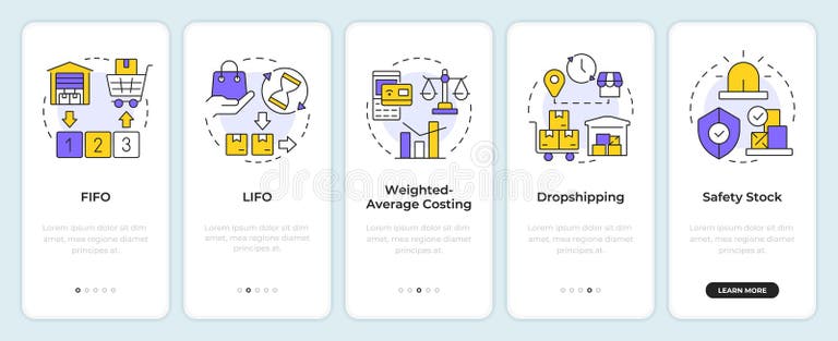 Inventory Management Methods and Techniques Onboarding Mobile App ...
