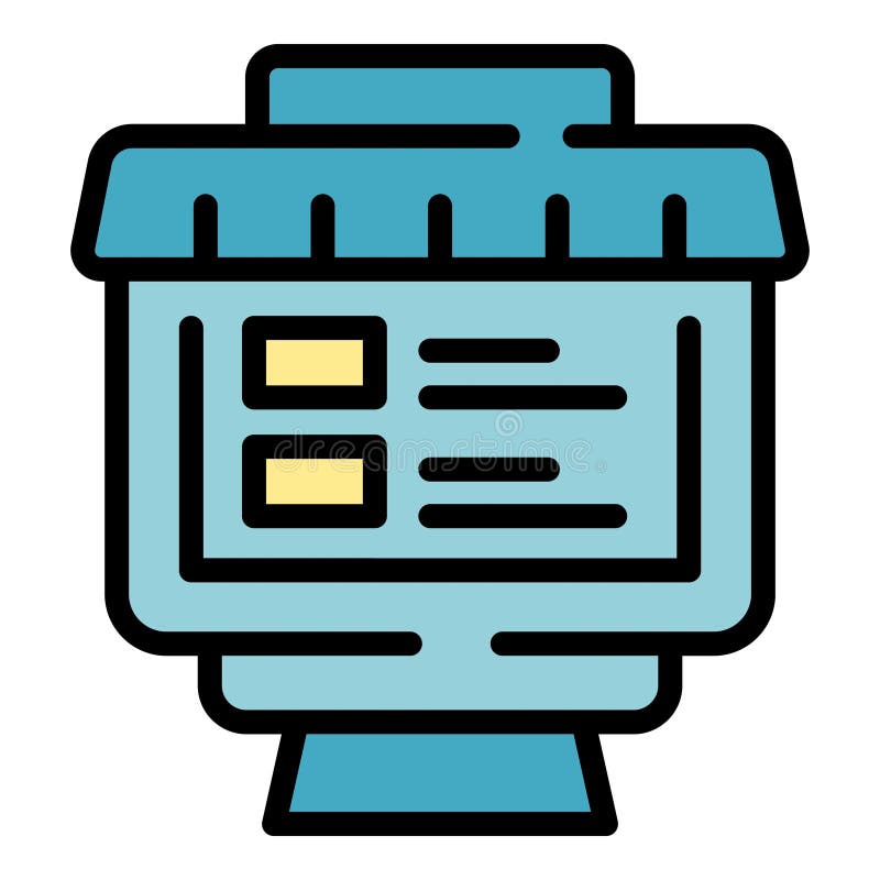 Stock Inventory Icon Vector Flat Stock Illustration - Illustration of ...